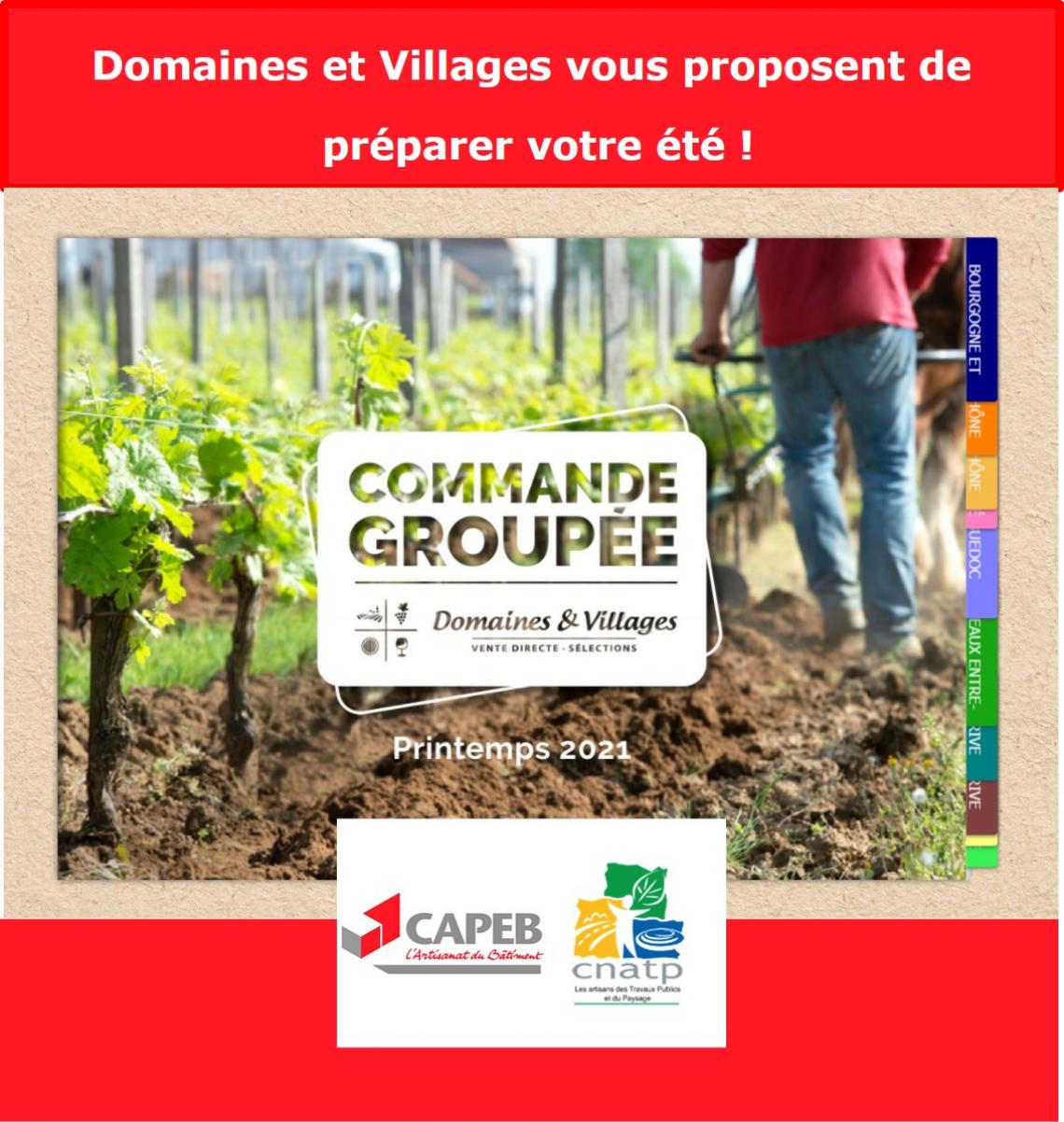 Notre partenaire Domaines et Villages dévoile son nouveau catalogue ・ CAPEB